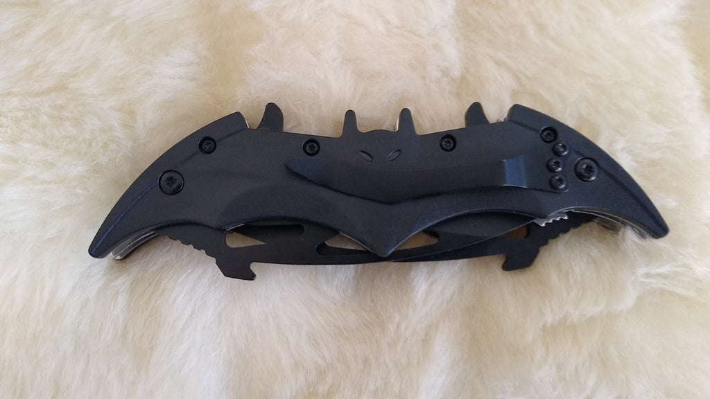 BATMAN BATARANG KNIFE-BLUE – Bama Paracord & More