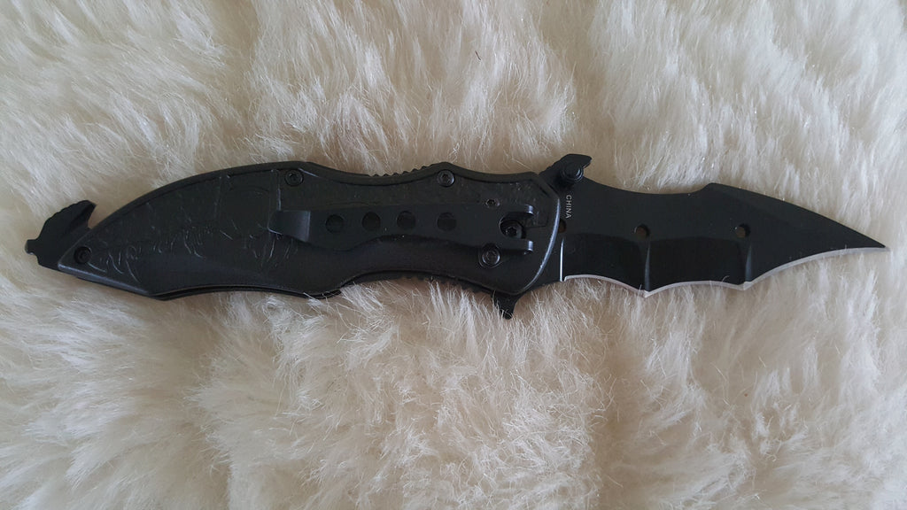 BATMAN TACTICAL RESCUE POCKET KNIFE-NEW STYLE-NEW FEATURES – Bama ...