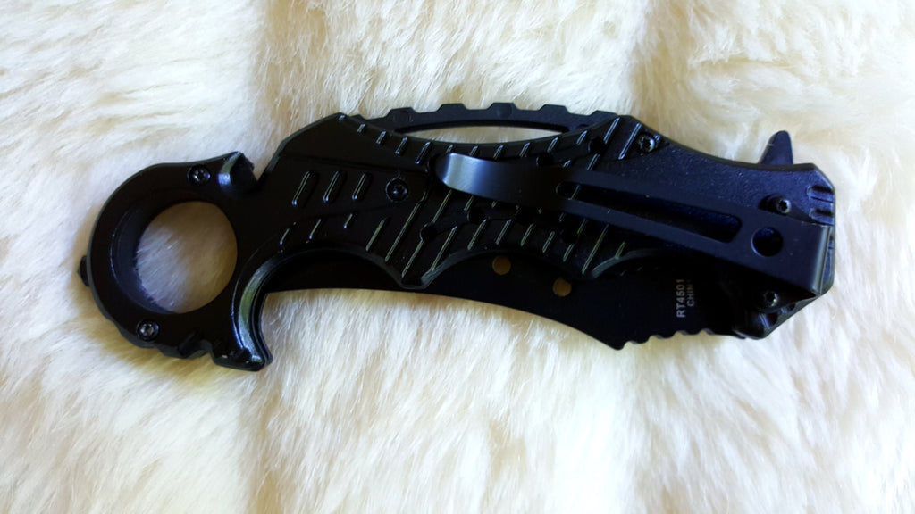 U.S. AIR Force Karambit with LED Tactical Knife-New – Bama Paracord & More
